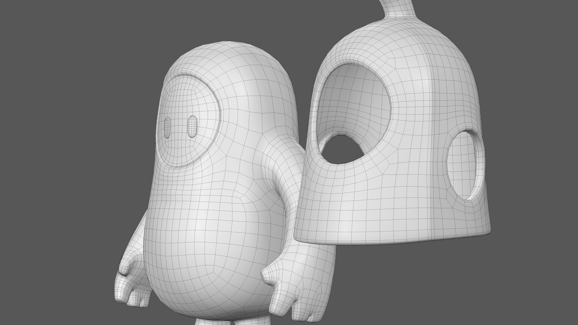 3D Fall Guys Banana Game Character and Assets 8K - TurboSquid 2015040