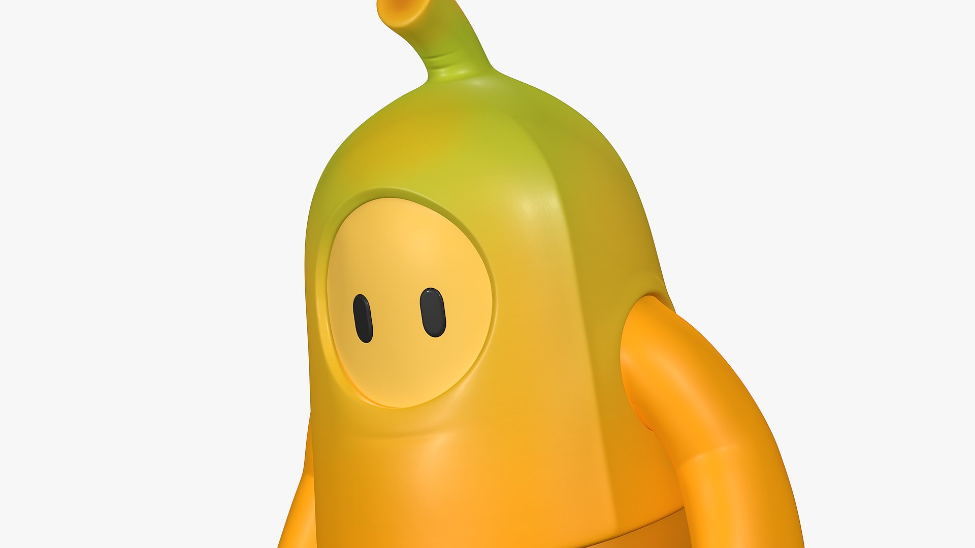 3D Fall Guys Banana Game Character and Assets 8K - TurboSquid 2015040