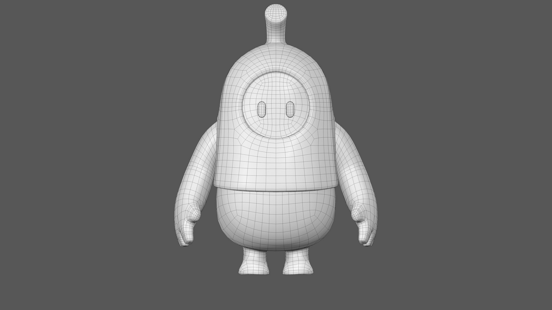 3D Fall Guys Banana Game Character and Assets 8K - TurboSquid 2015040