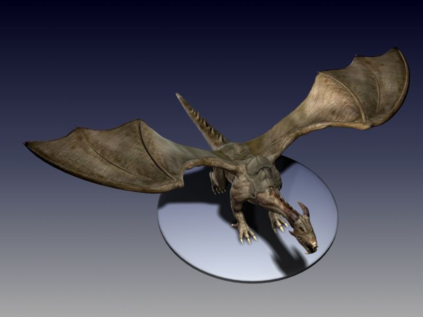 3d Dragonrider Dragon Model
