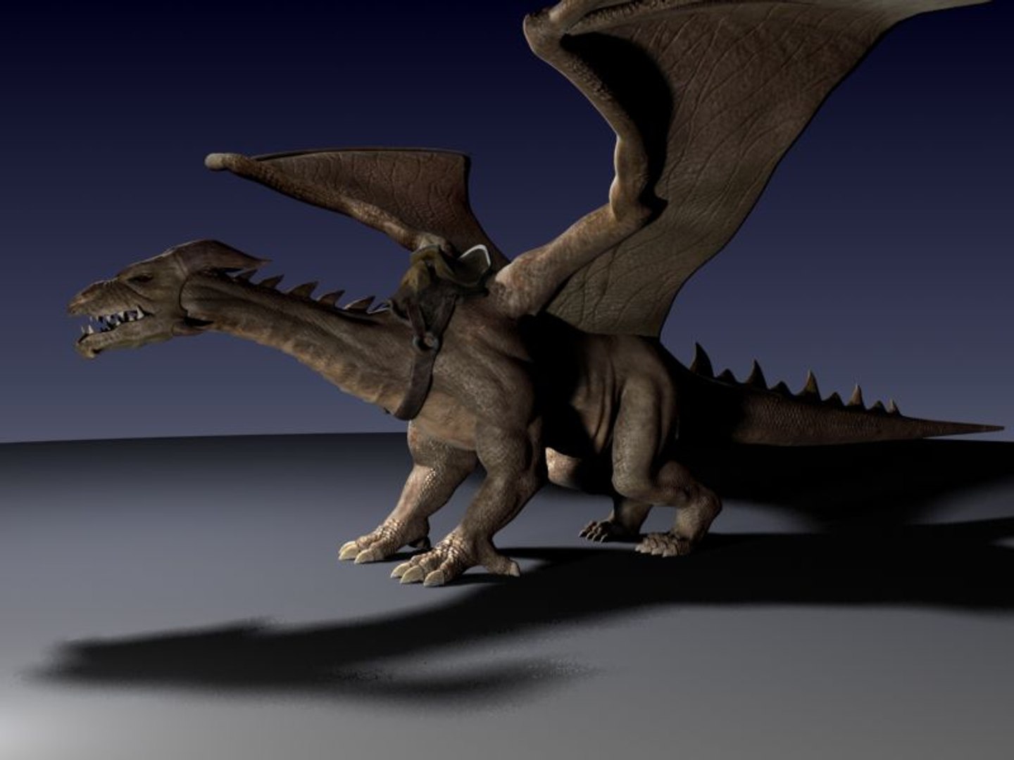 3d Dragonrider Dragon Model