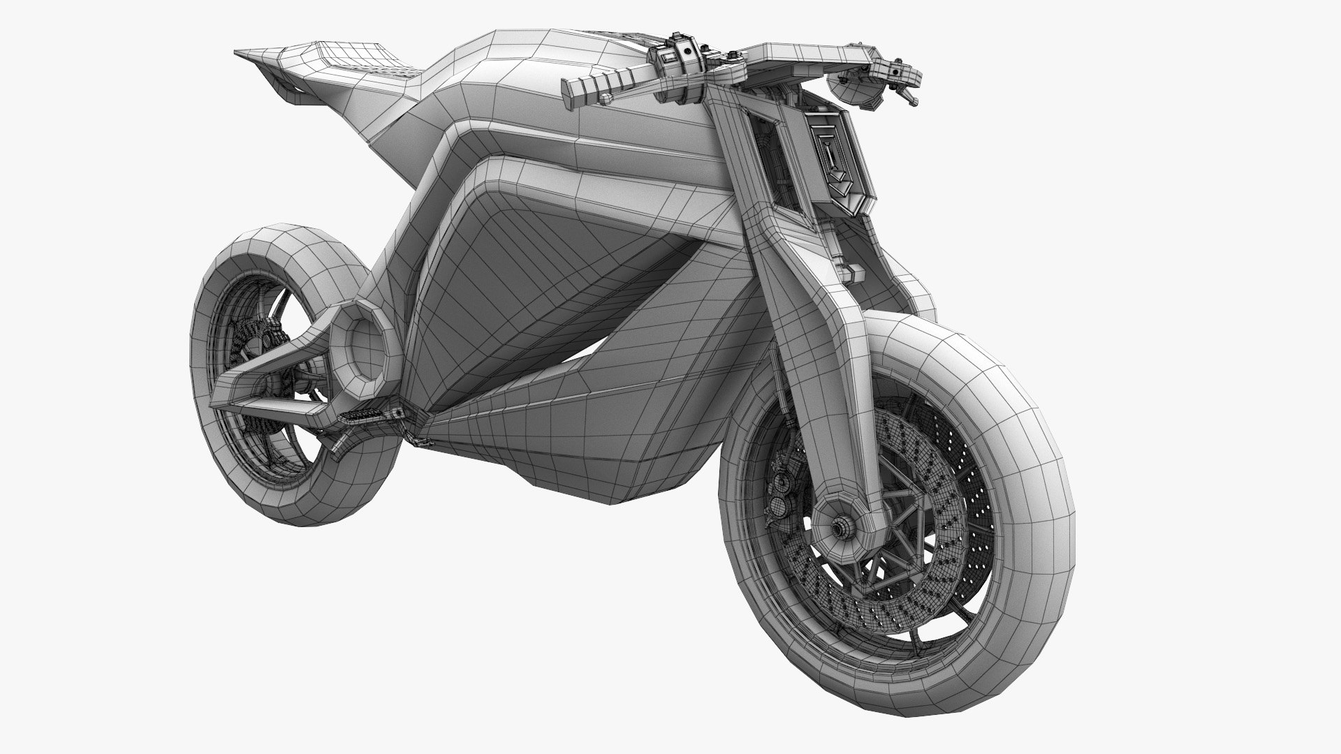 Concept Motorcycle Model - TurboSquid 2275885