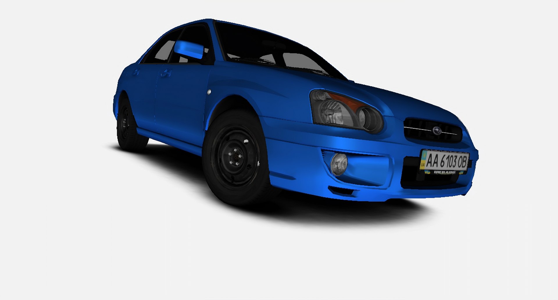 3D Subaru Impreza GDB 20GX AWD EU-Spec 2005 - TurboSquid 2032352