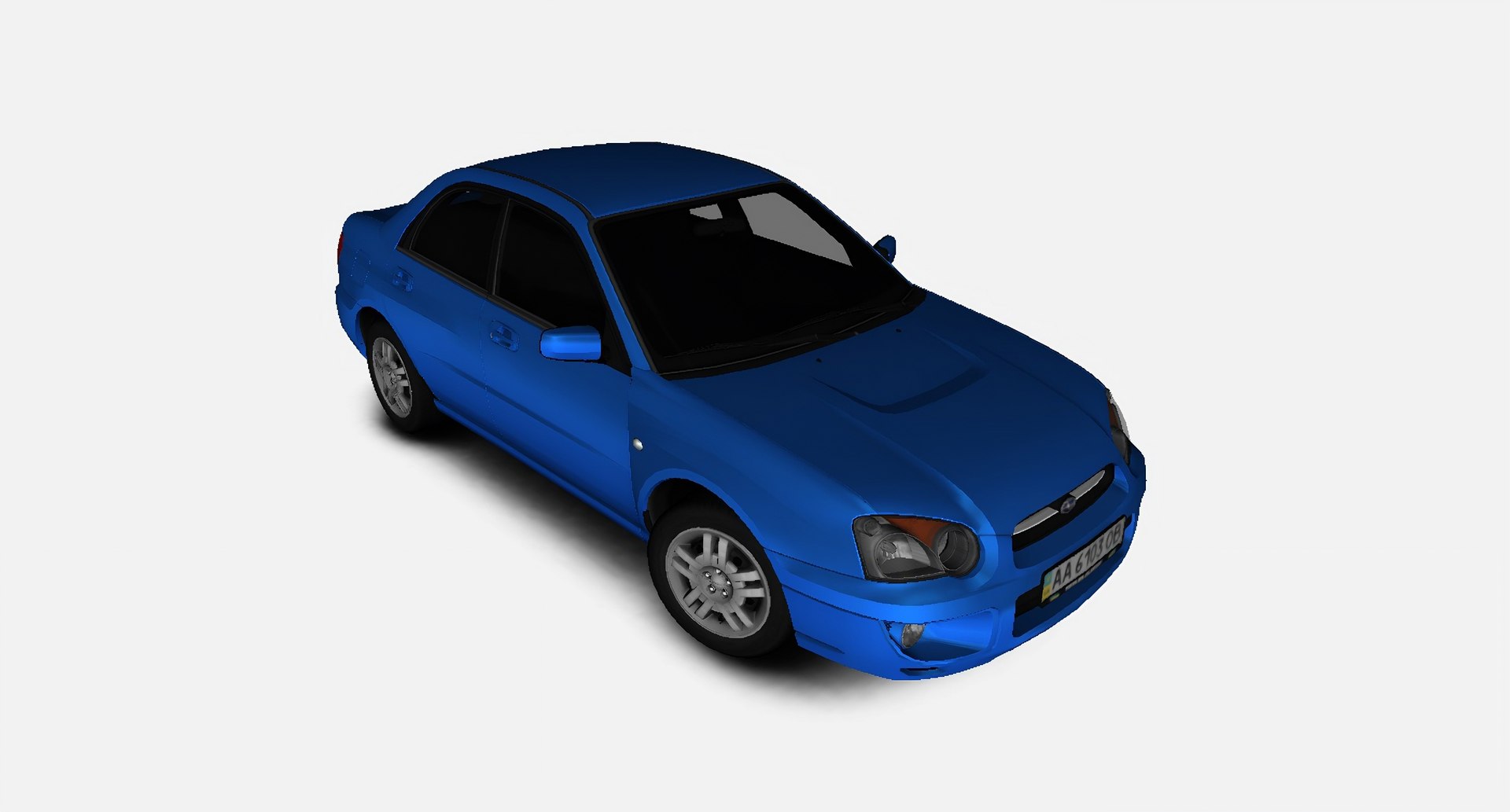 3D Subaru Impreza GDB 20GX AWD EU-Spec 2005 - TurboSquid 2032352