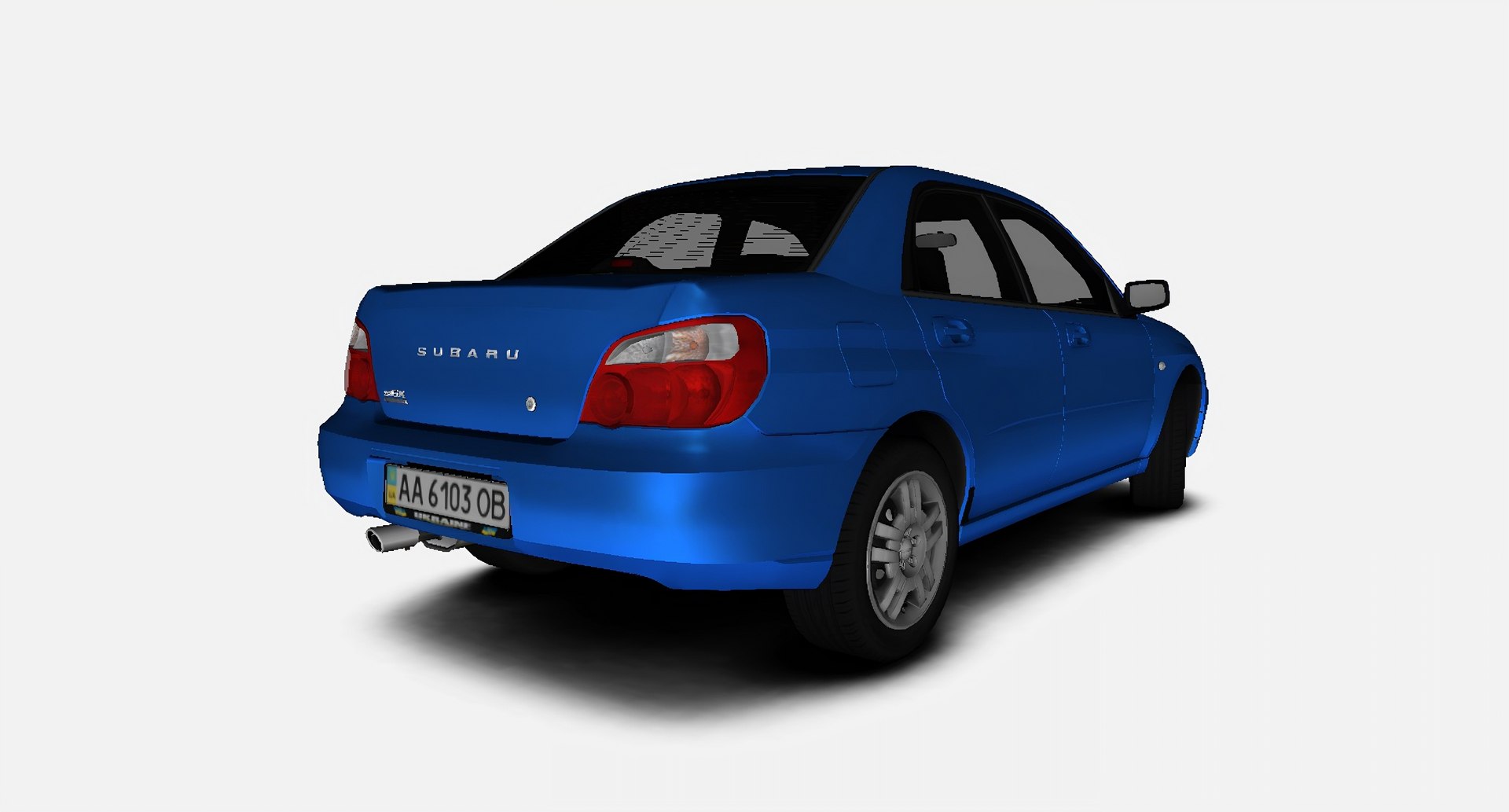 3D Subaru Impreza GDB 20GX AWD EU-Spec 2005 - TurboSquid 2032352