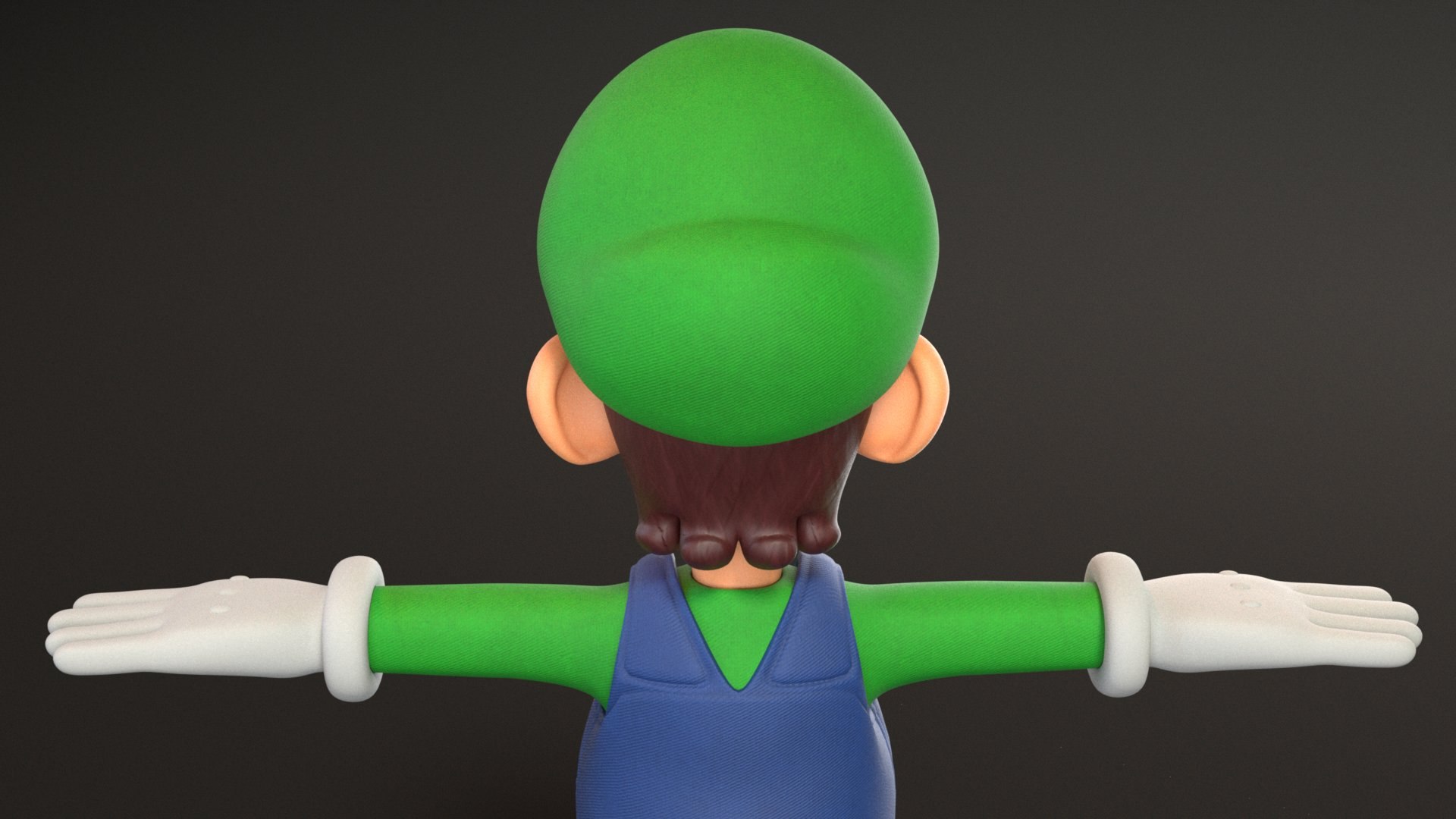 3D Luigi Character From Game - TurboSquid 1950482