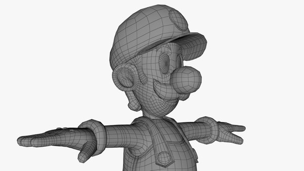 3D Luigi Character From Game - TurboSquid 1950482