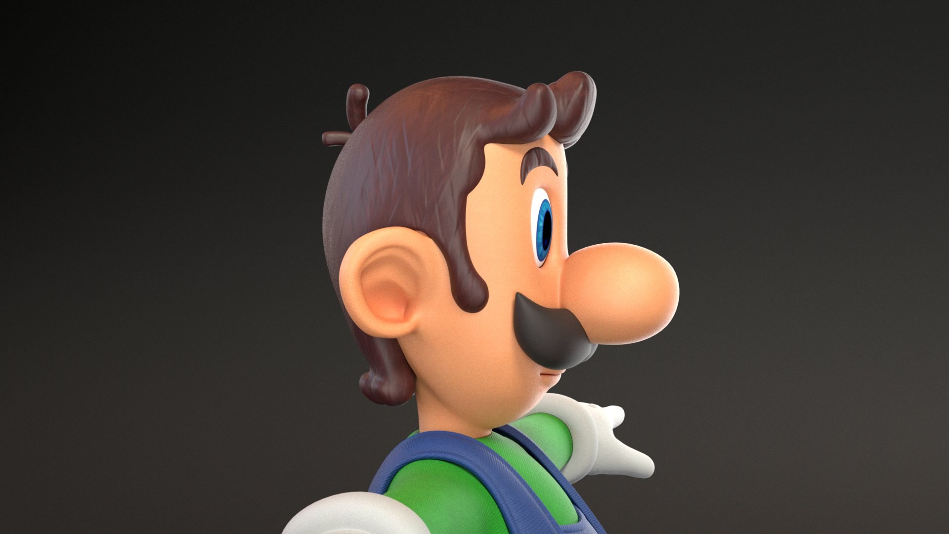3D Luigi Character From Game - TurboSquid 1950482