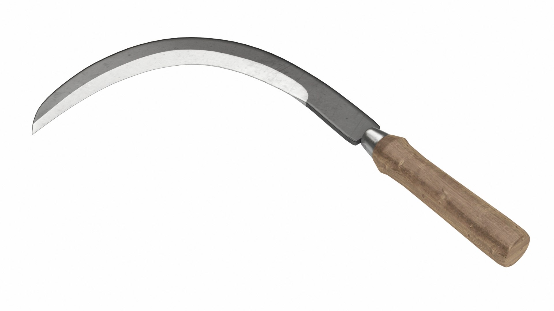 3D Industrial Sickle Tool Model - TurboSquid 1664998