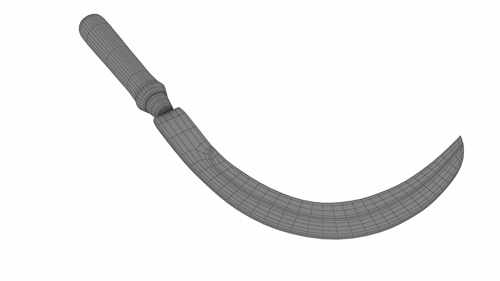 3D Industrial Sickle Tool Model - TurboSquid 1664998