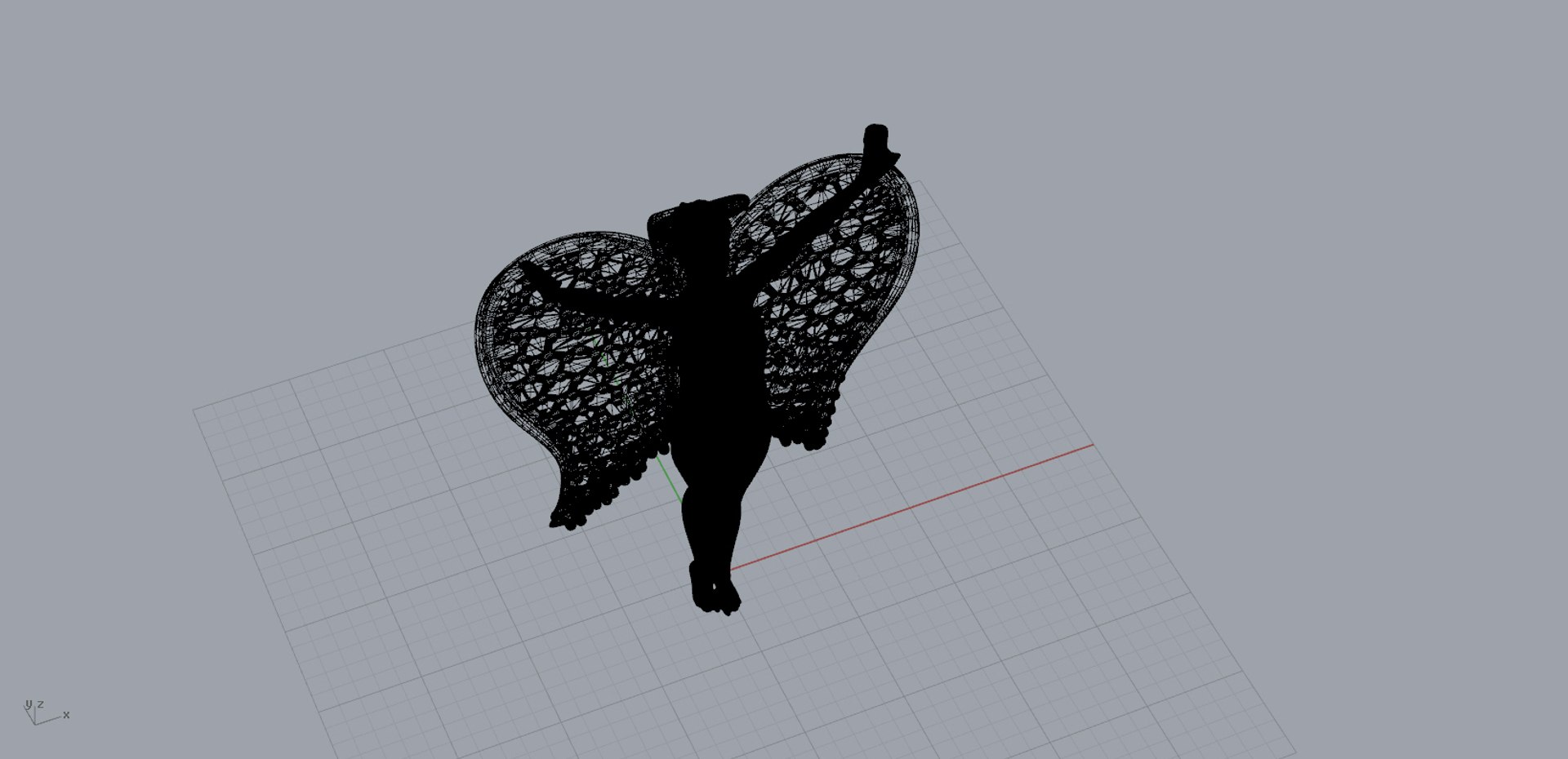 3d Pleasantly Custume Model
