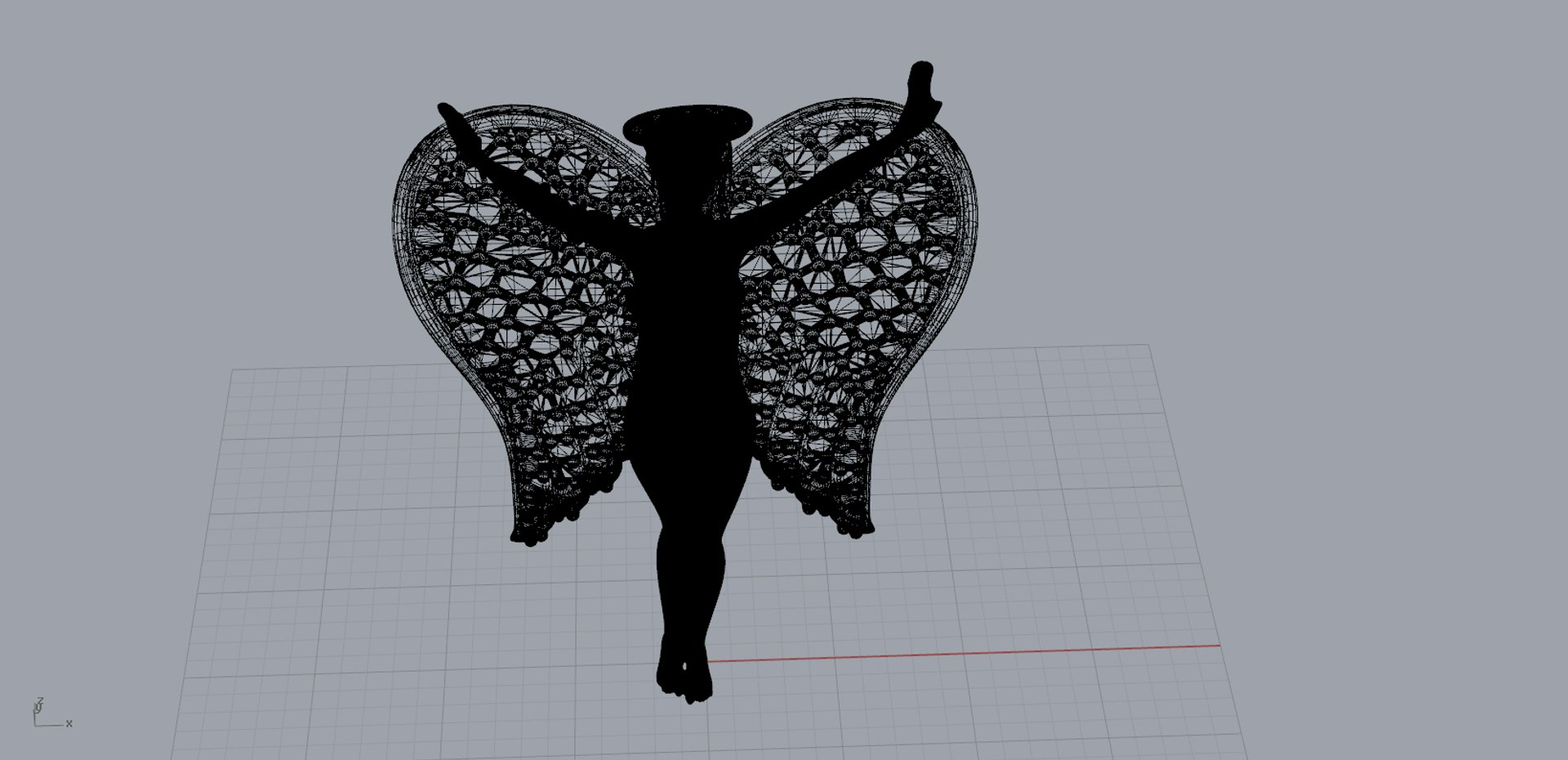 3d Pleasantly Custume Model