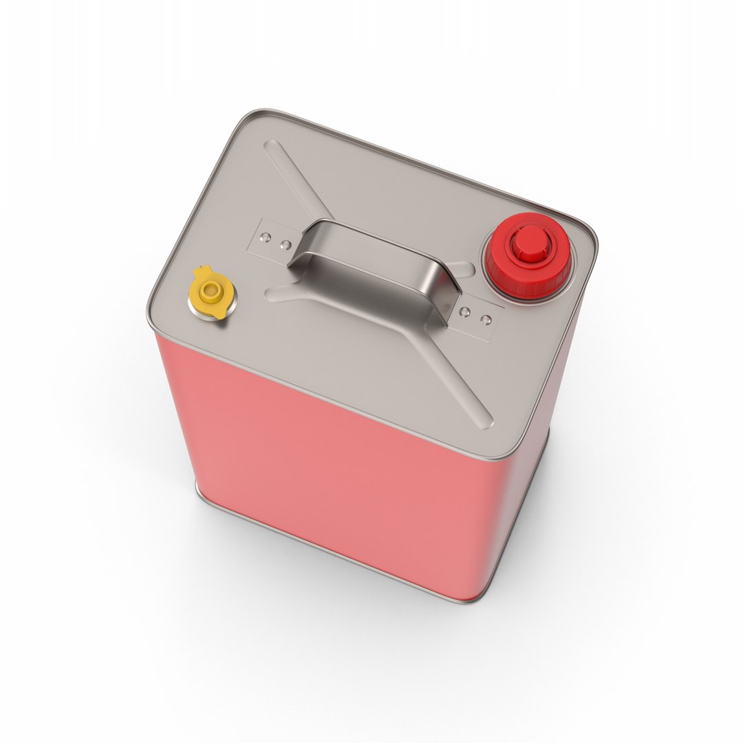 Gas Fuel Can 3D Model - TurboSquid 2142117