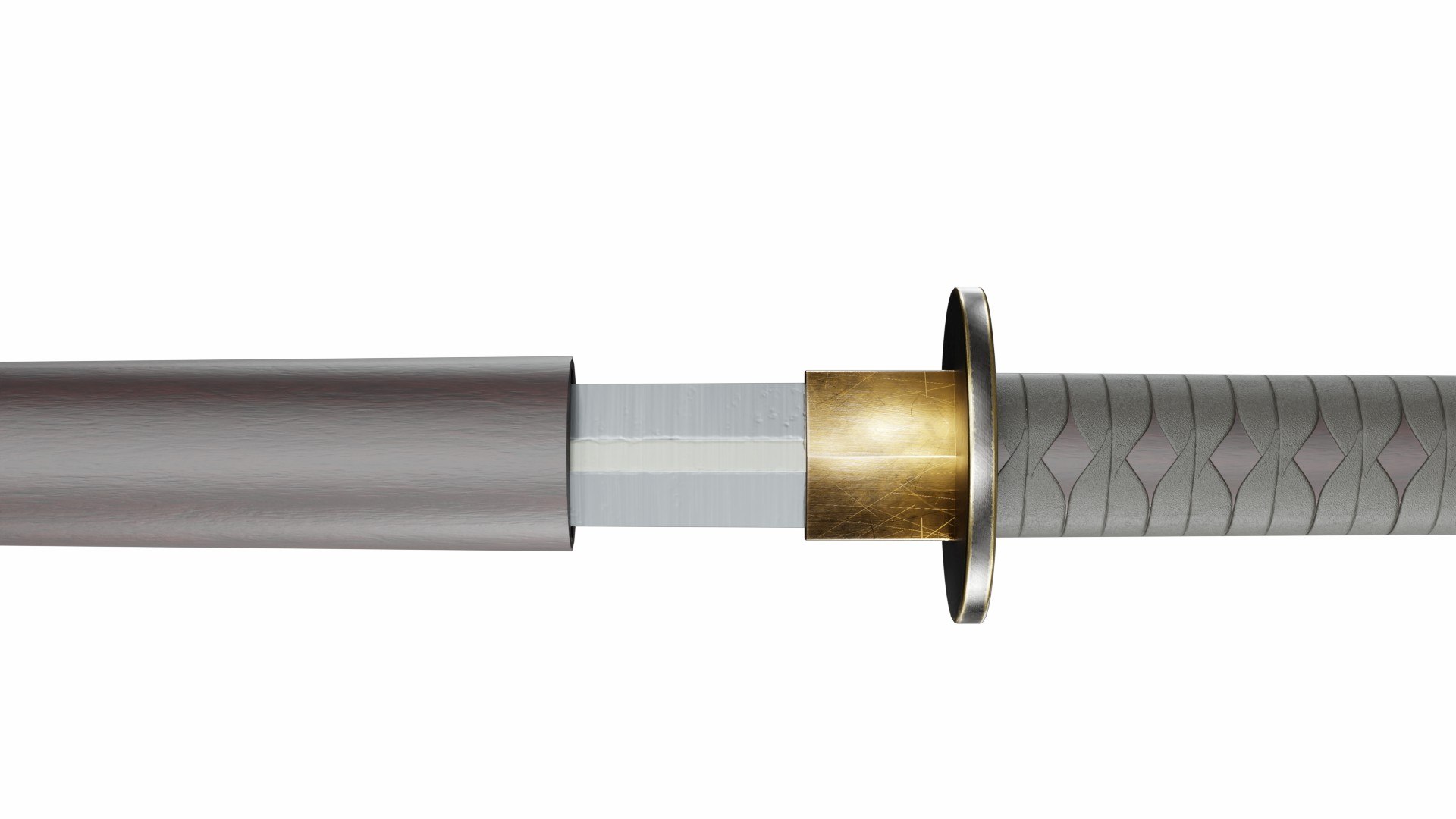 Tsurugi Sword 3D Model - TurboSquid 2015288