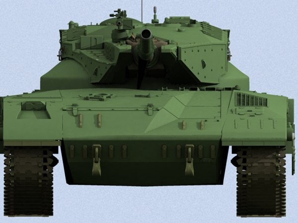 3ds max 8 tank israel merkava