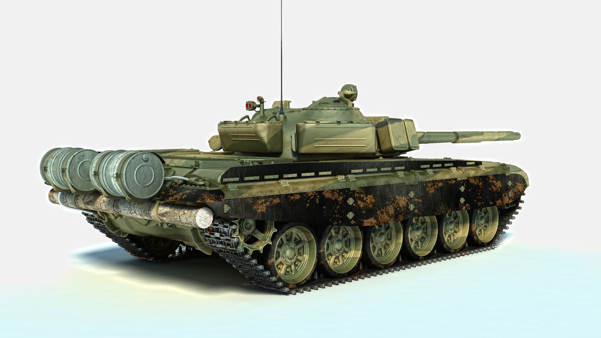 T-72 Ural Tank Main 3D - TurboSquid 1216719