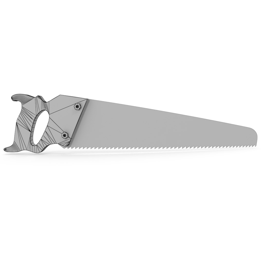 Hand Saw 3D Model - TurboSquid 1215185