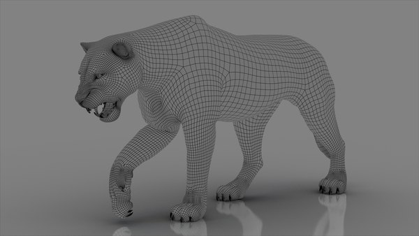 modelo 3d León (4) (FUR) (ANIMADO) - TurboSquid 1458455