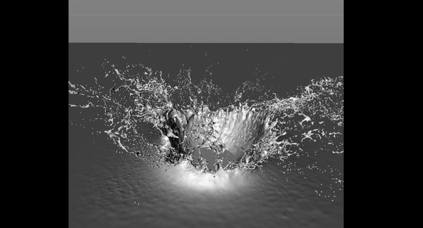 살아 움직이는듯한 Big Splash 3D 모델 - TurboSquid 1263762