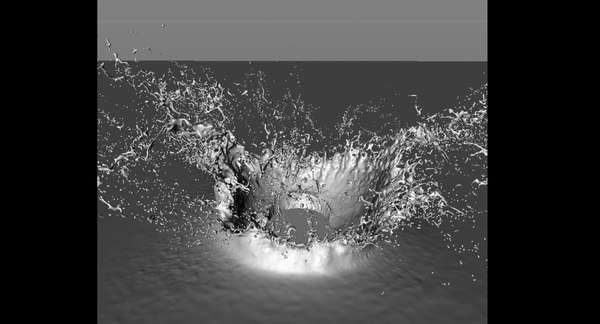 Water splash big 3D - TurboSquid 1263762