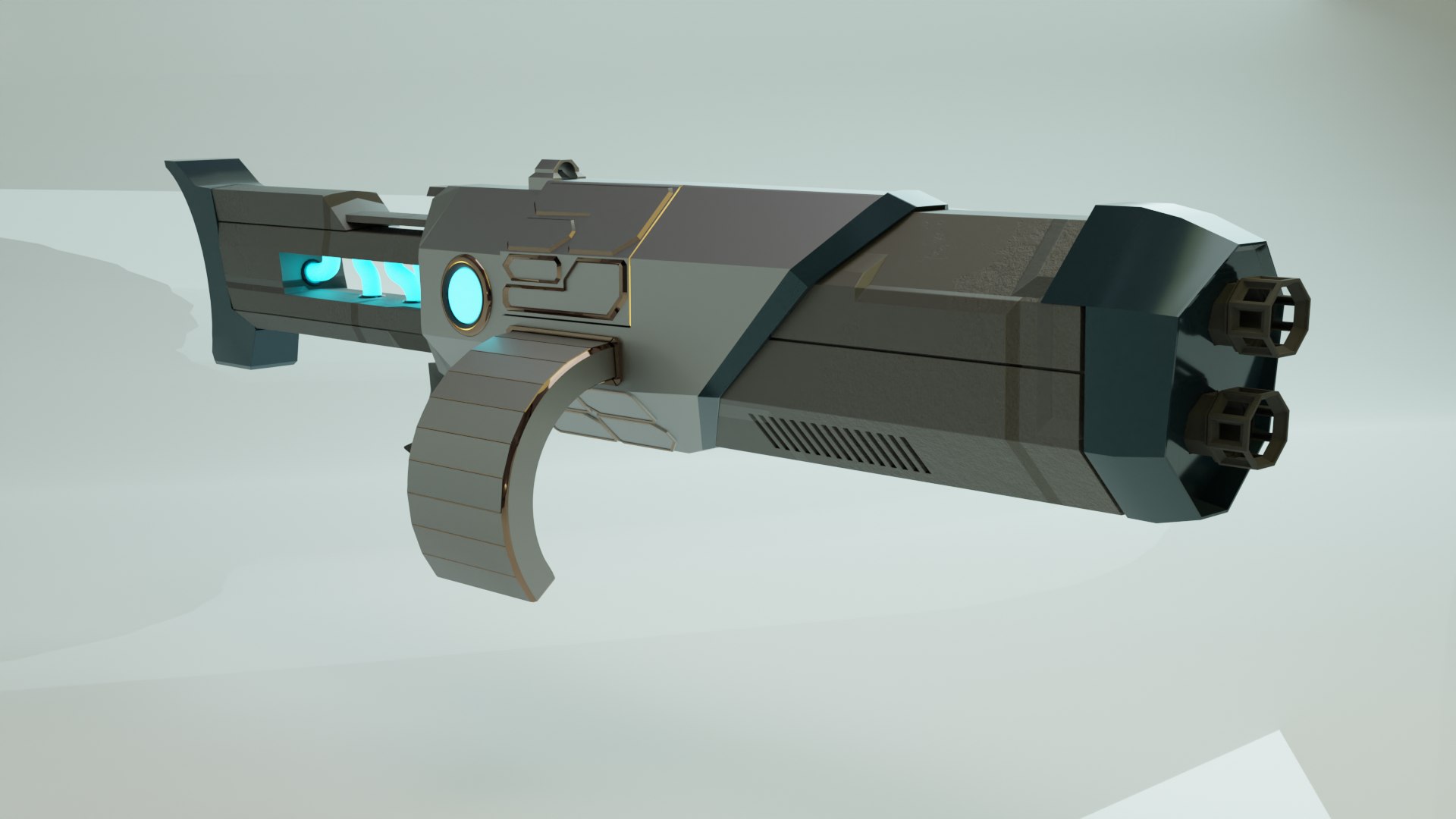 Sci-fi Rifle 3D Model - TurboSquid 2027143