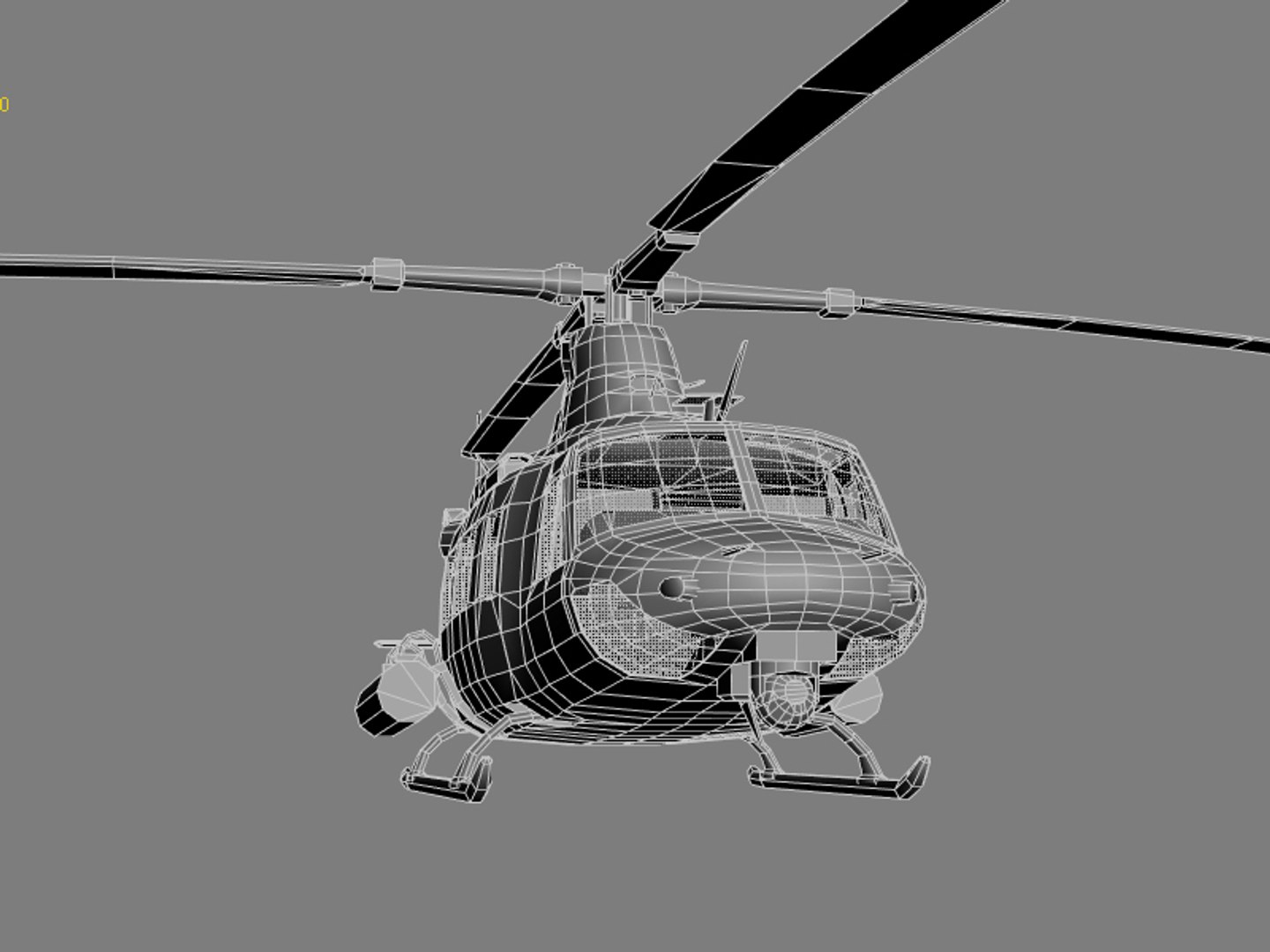 3dsmax Uh-1y Huey Venom Usmc