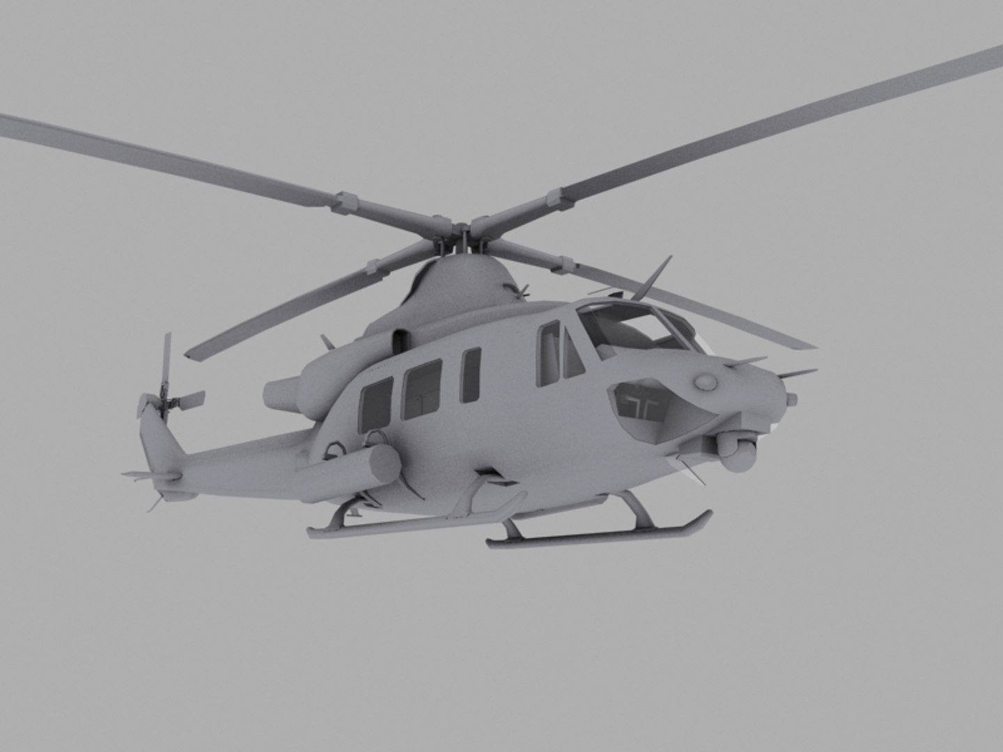 3dsmax Uh-1y Huey Venom Usmc