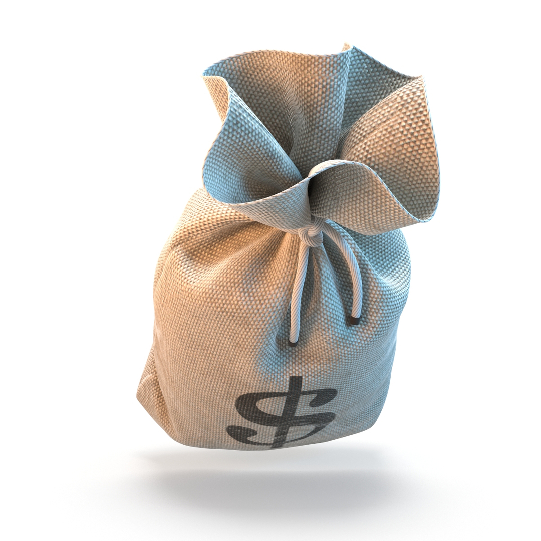 money bag 3d max
