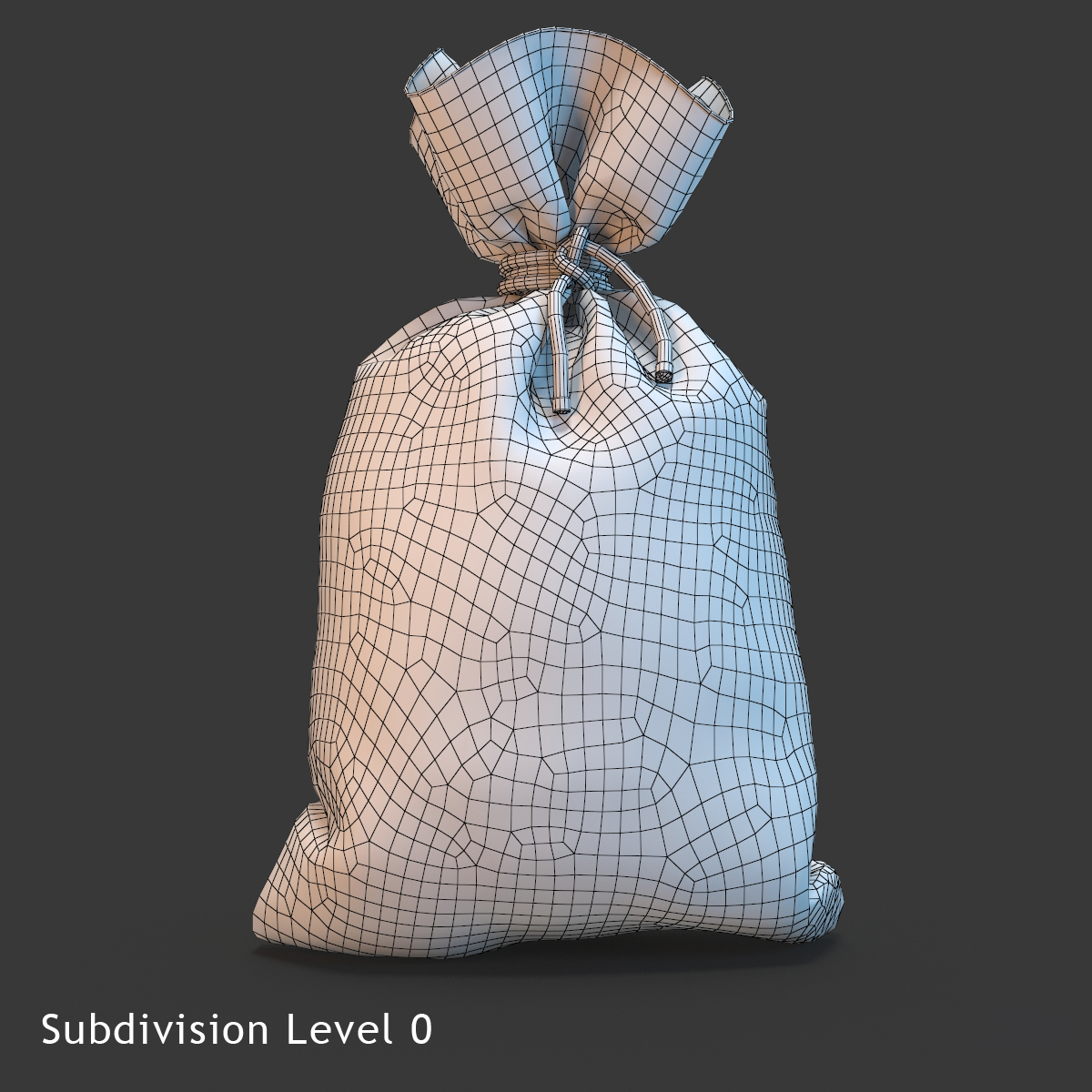 money bag 3d max