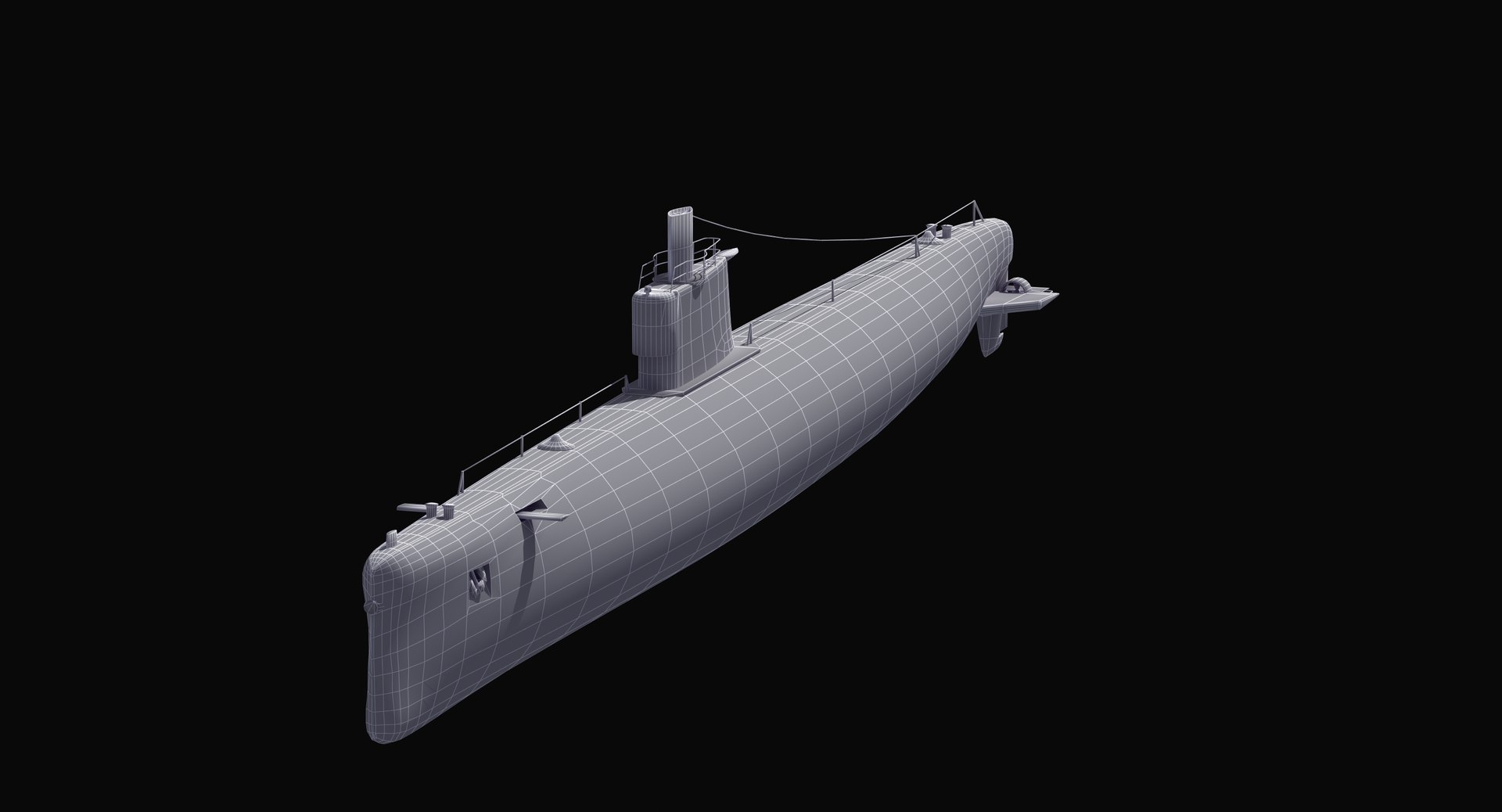 3D Ming Class Attack Submarine - TurboSquid 1369581