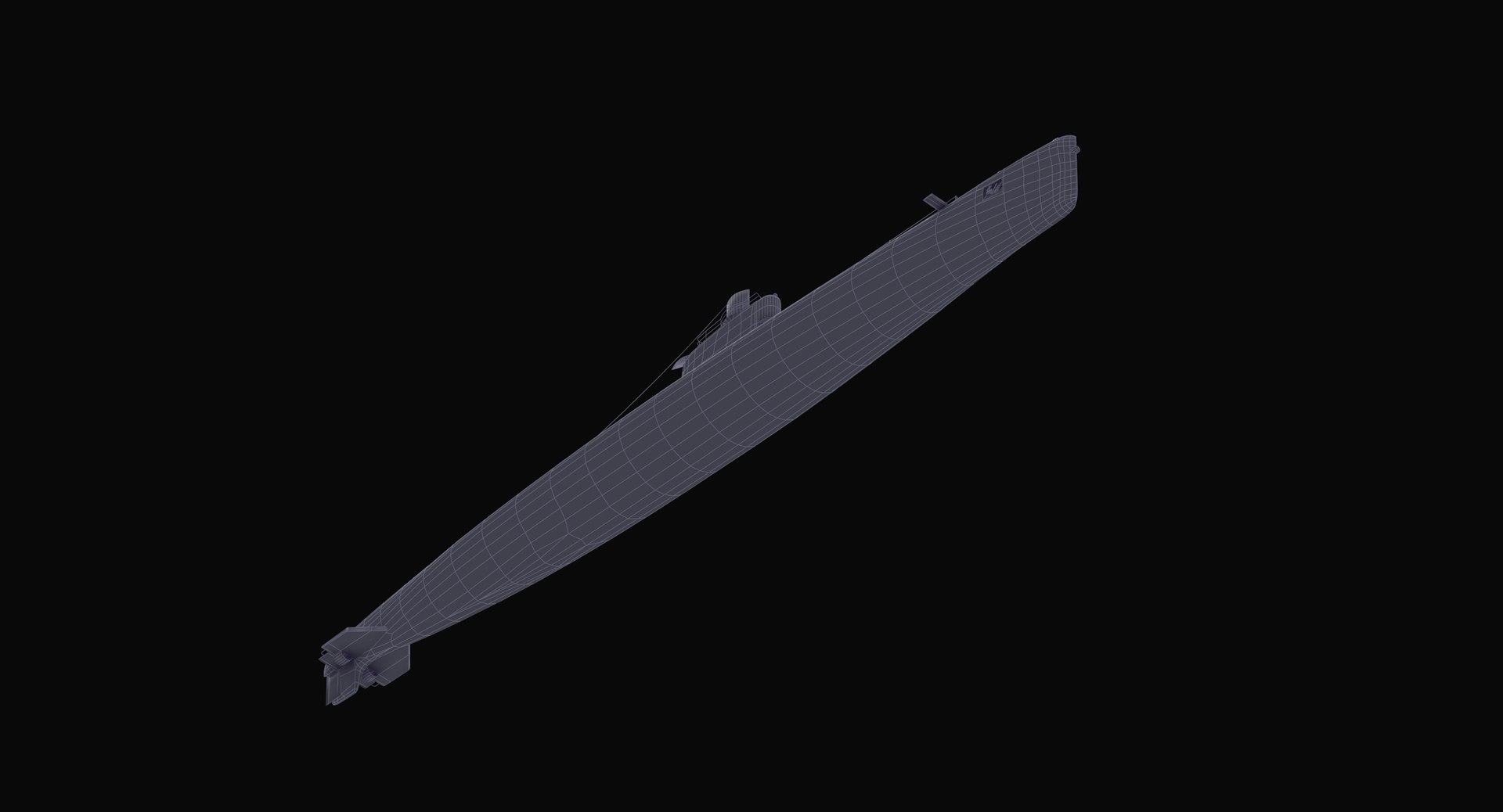 3D Ming Class Attack Submarine - TurboSquid 1369581