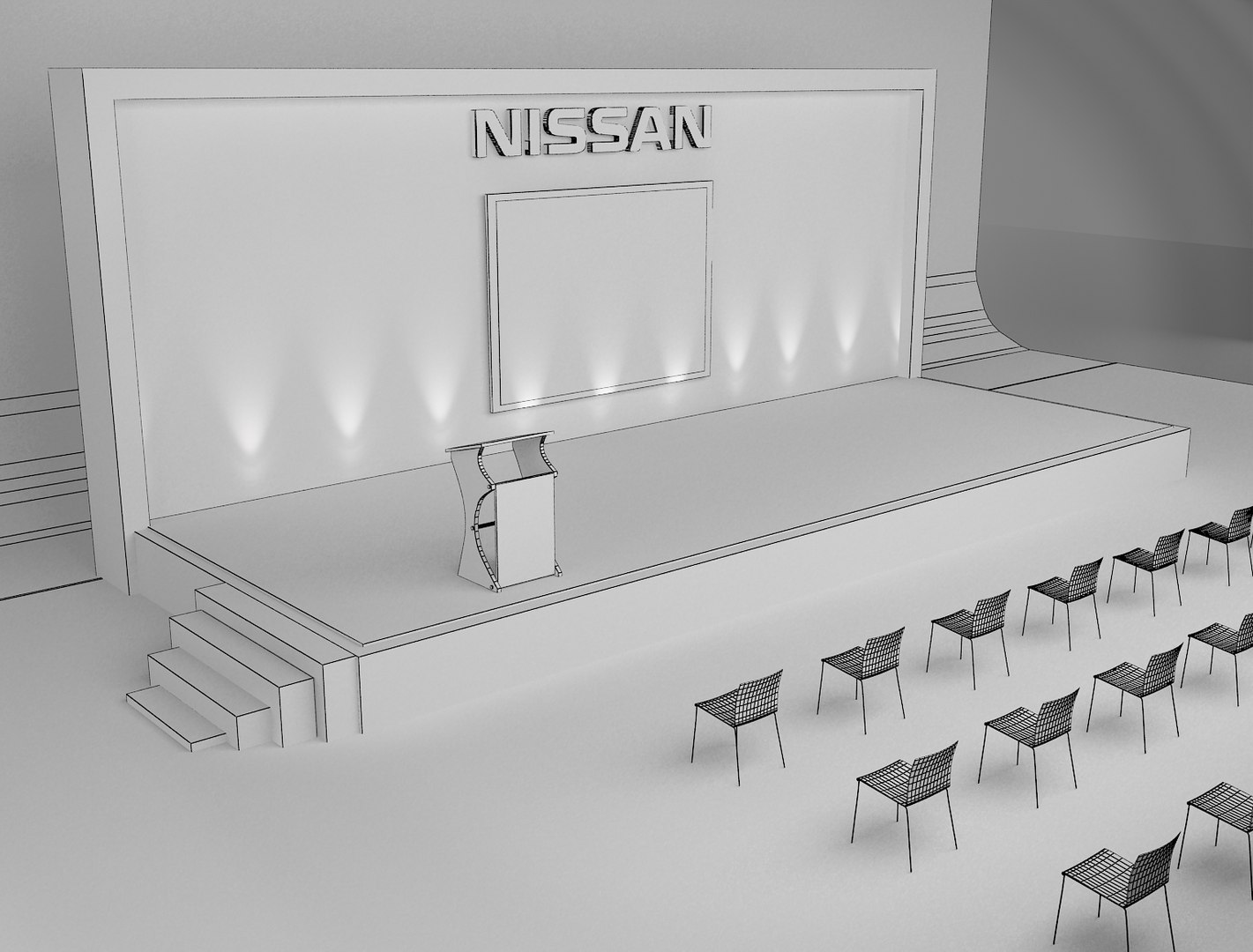 3D Event Exhibition Setup Model - TurboSquid 1631810
