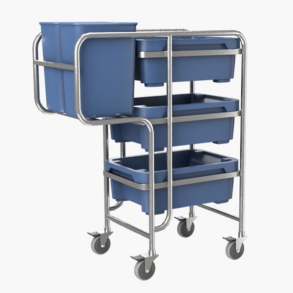 Collection Trolley 3D model - TurboSquid 2049199
