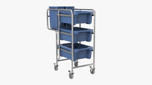 Collection Trolley 3D model - TurboSquid 2049199