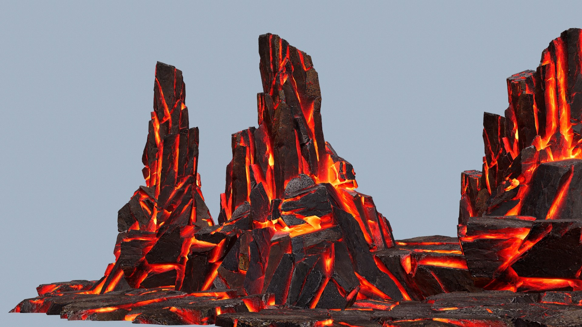 Lava Rocks Model - TurboSquid 2211583