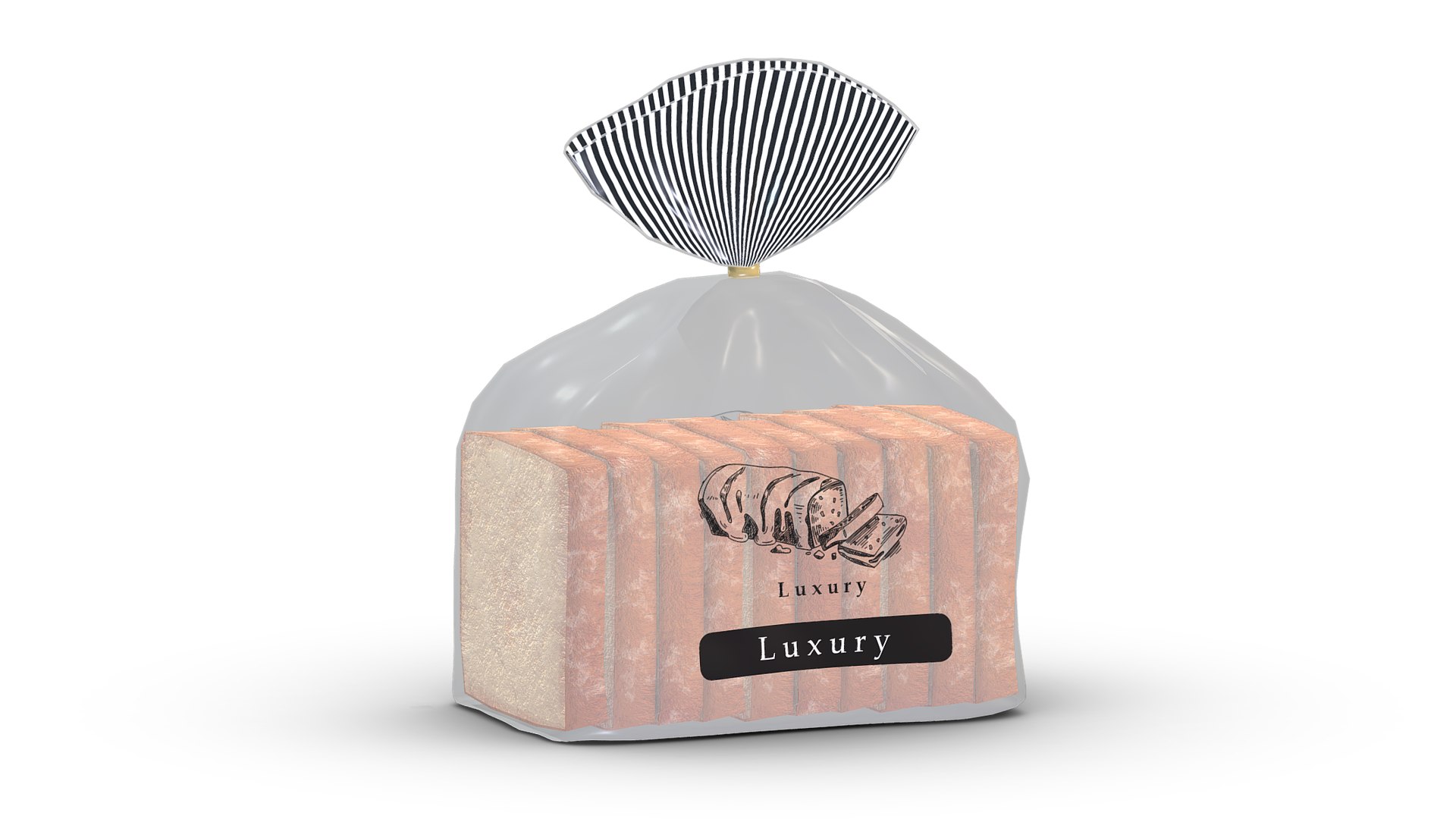 3D Supermarket Bread 05 Low Poly PBR Realistic Model - TurboSquid 1974304