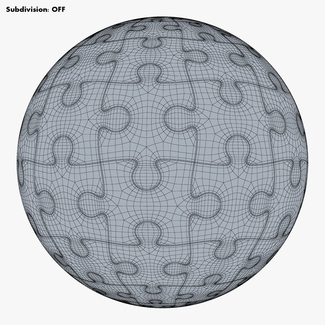 3D Colored Sphere Puzzle V - TurboSquid 1624291