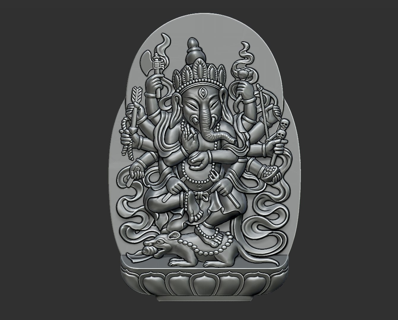 3D Pendant Jewelry Statue - TurboSquid 1610236