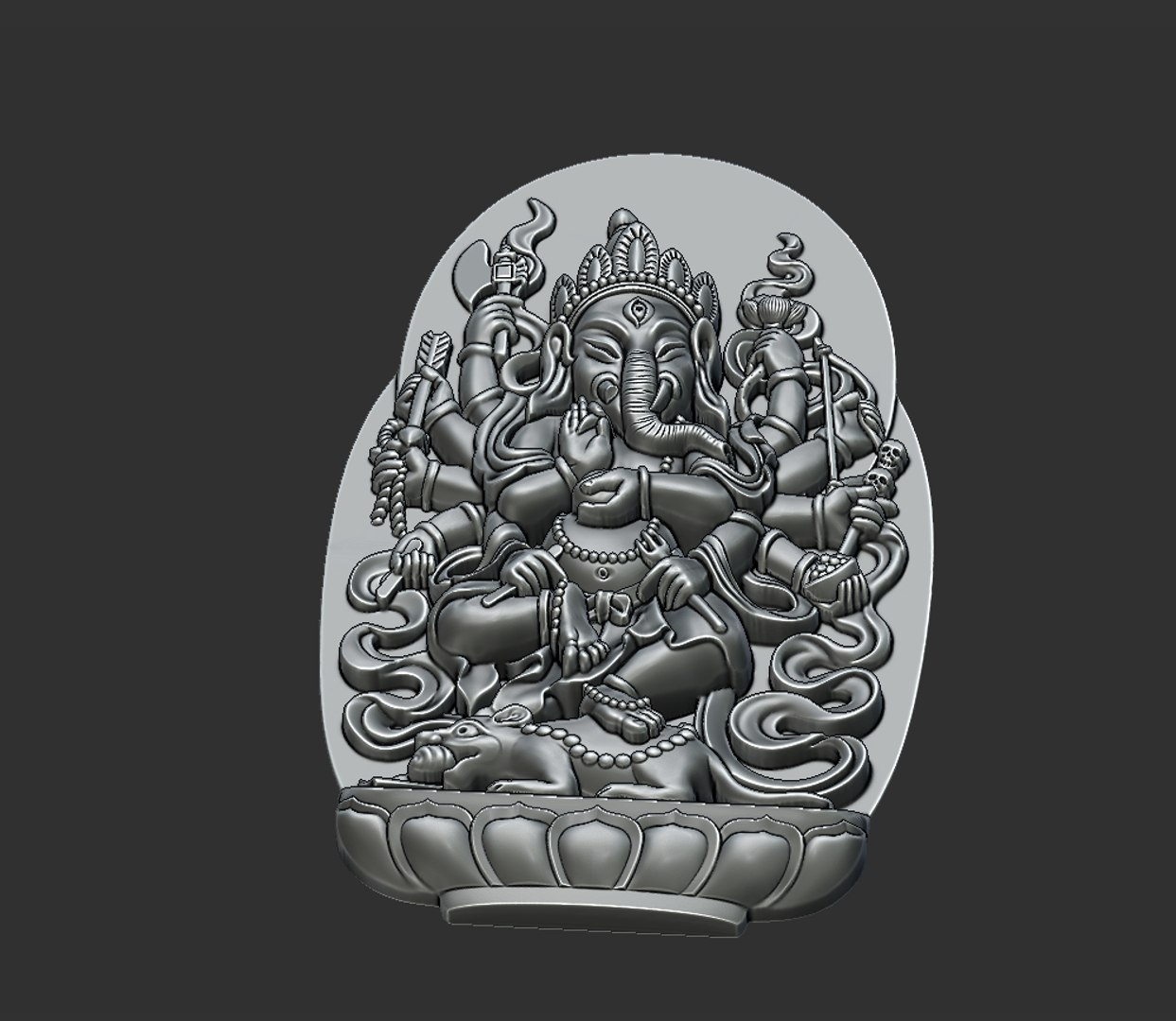 3D Pendant Jewelry Statue - TurboSquid 1610236