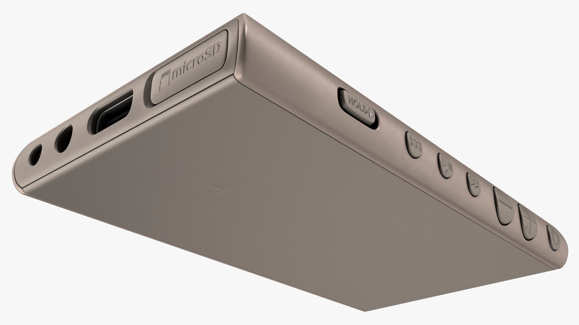 3D Digital MP3 Audio Media Player - TurboSquid 2130546