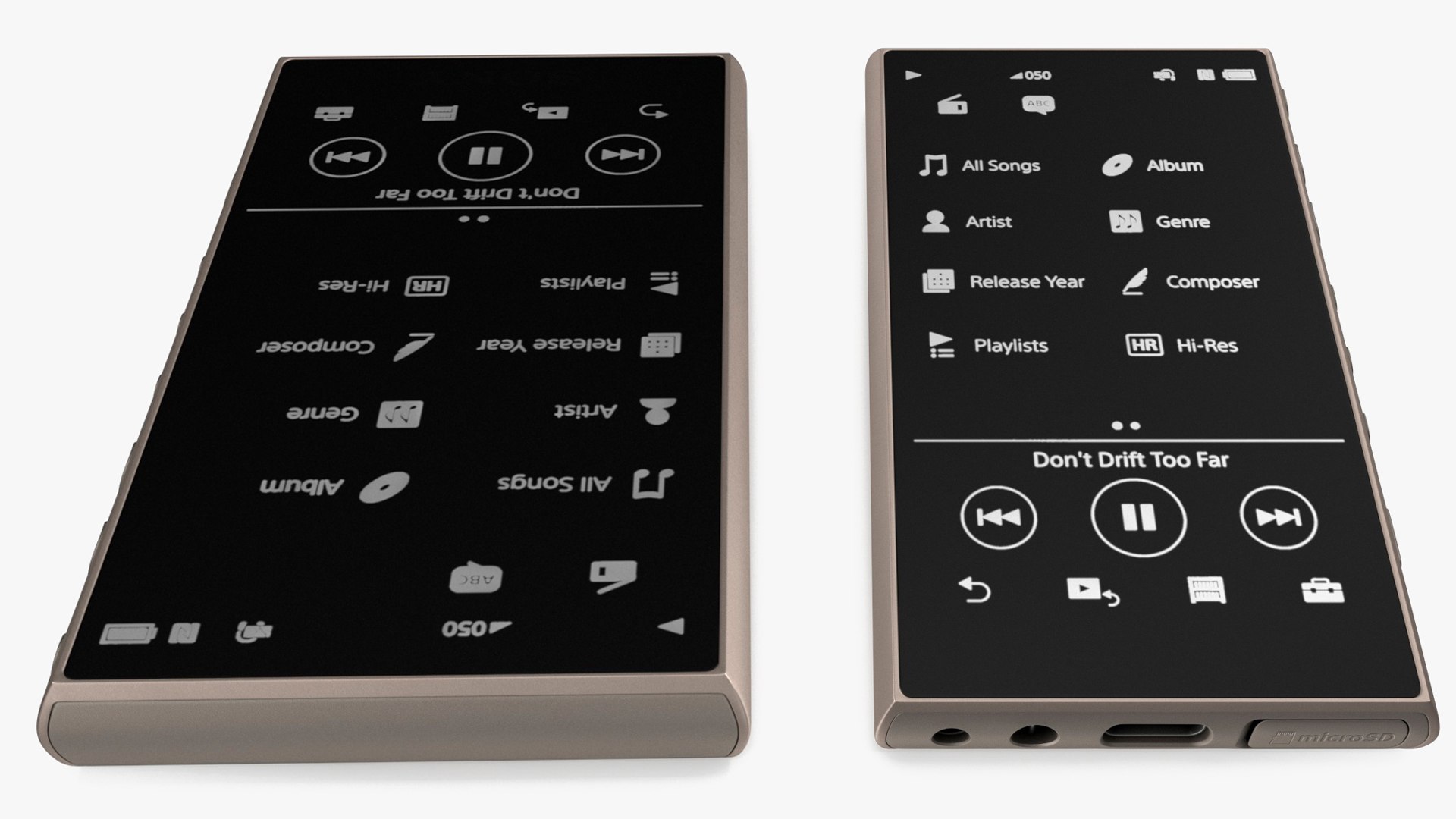 3D Digital MP3 Audio Media Player - TurboSquid 2130546