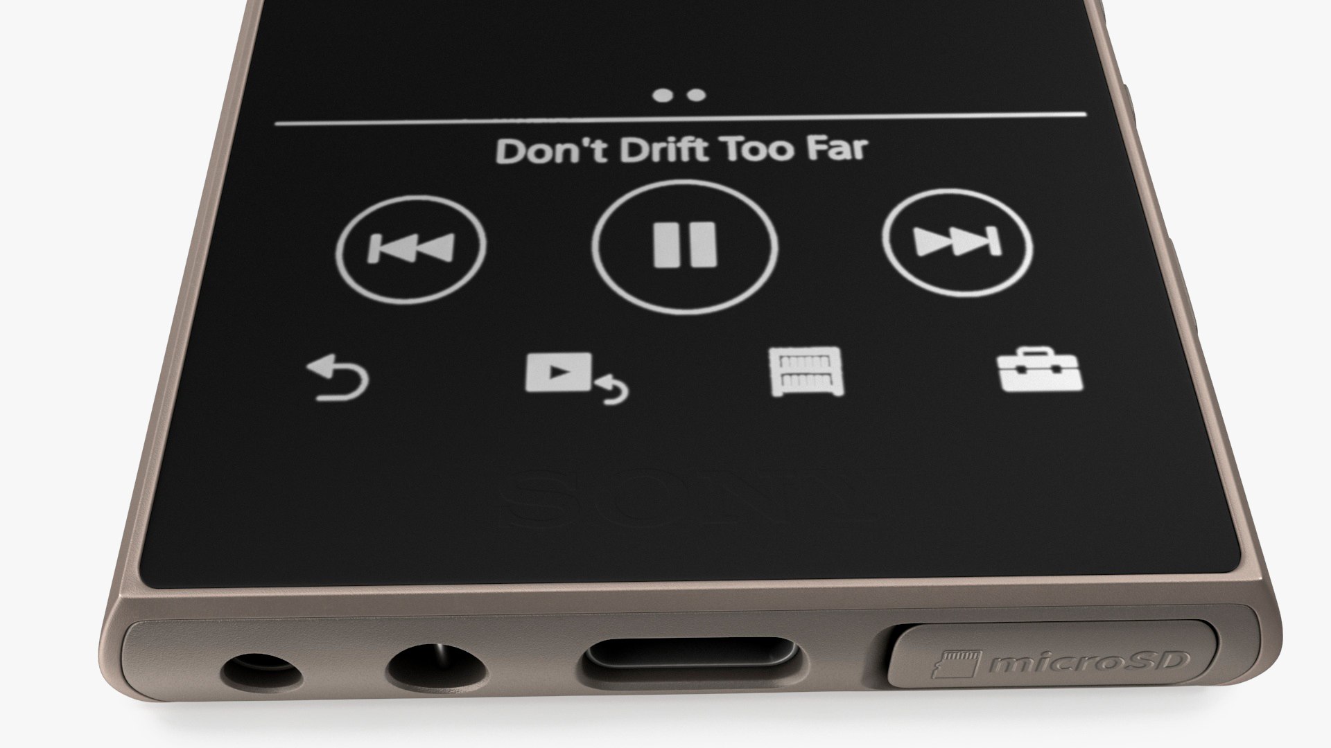 3D Digital MP3 Audio Media Player - TurboSquid 2130546