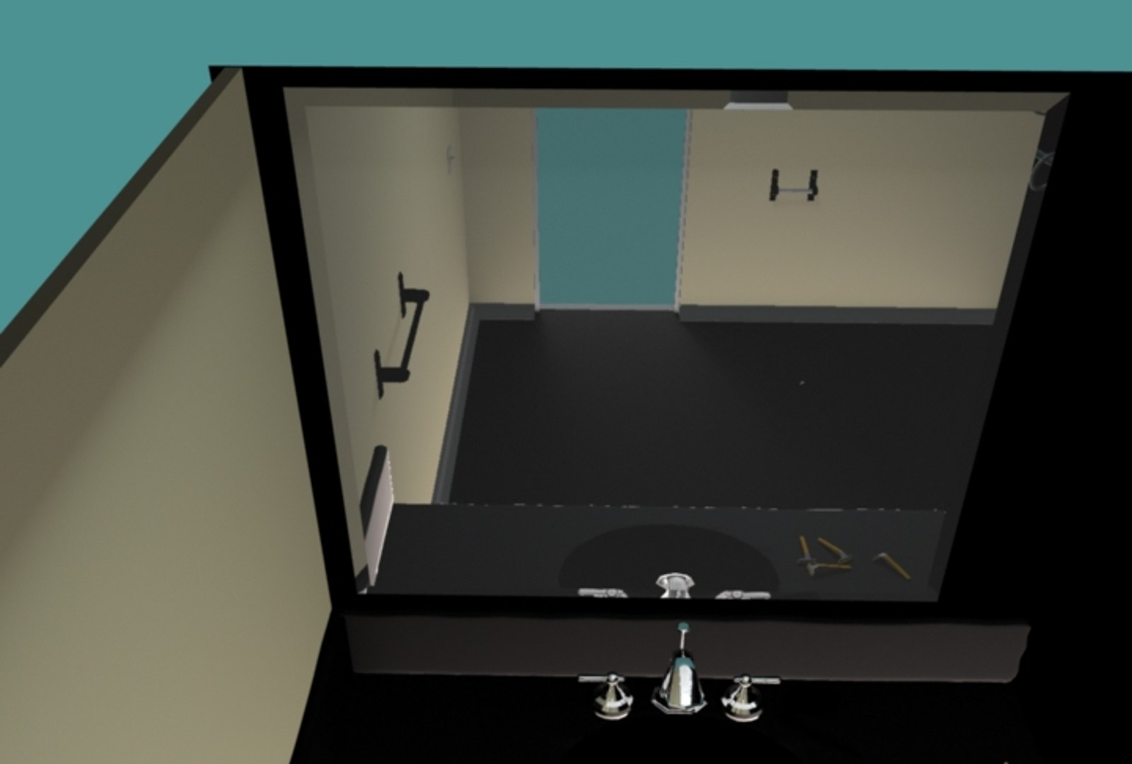 Maya Mirror Shader Chrome