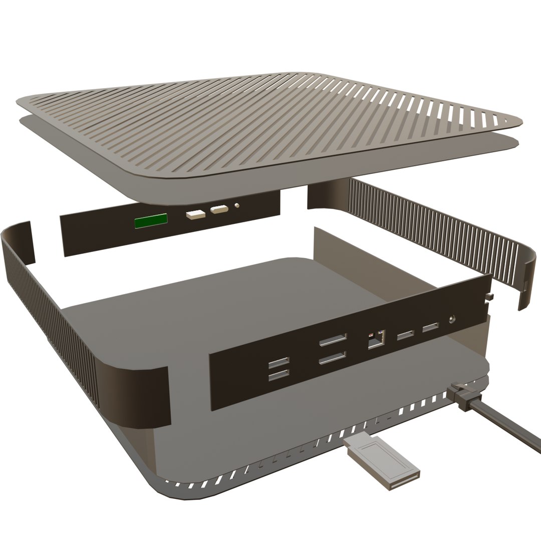 Free Thinclient Mini-pc 3D Model - TurboSquid 1775854