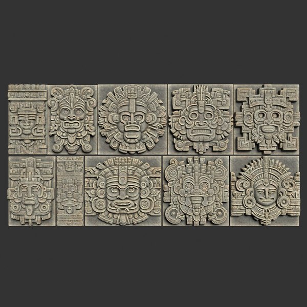 3D Aztec Models | TurboSquid