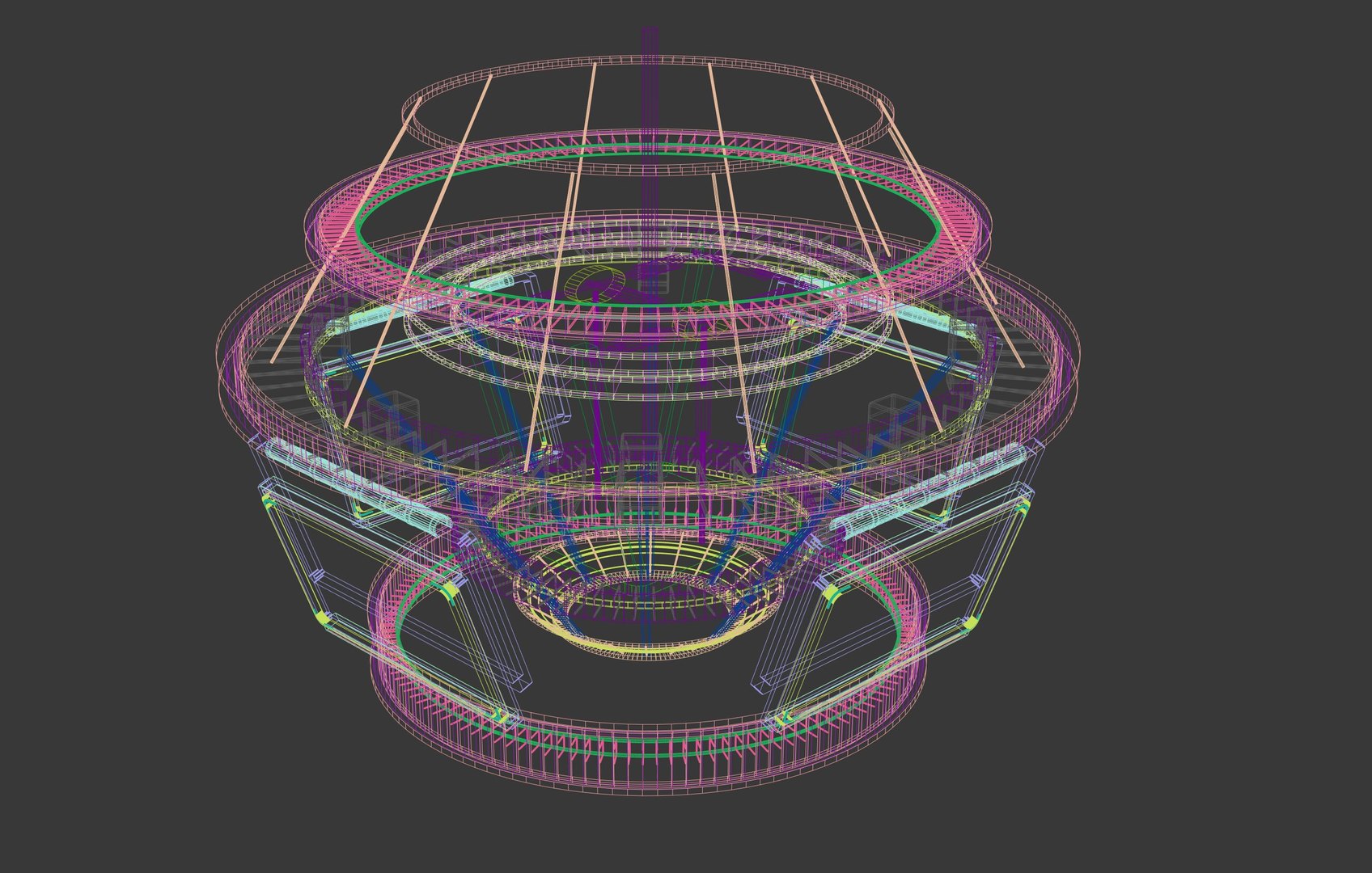 Arena Screen 3D Model - TurboSquid 1971826