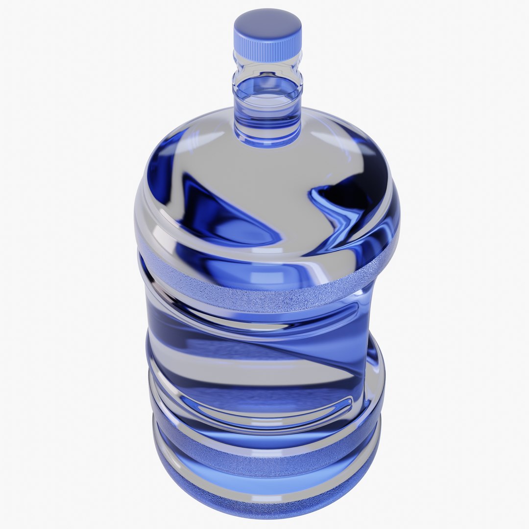 3D Gallon Water Bottle - TurboSquid 1724658