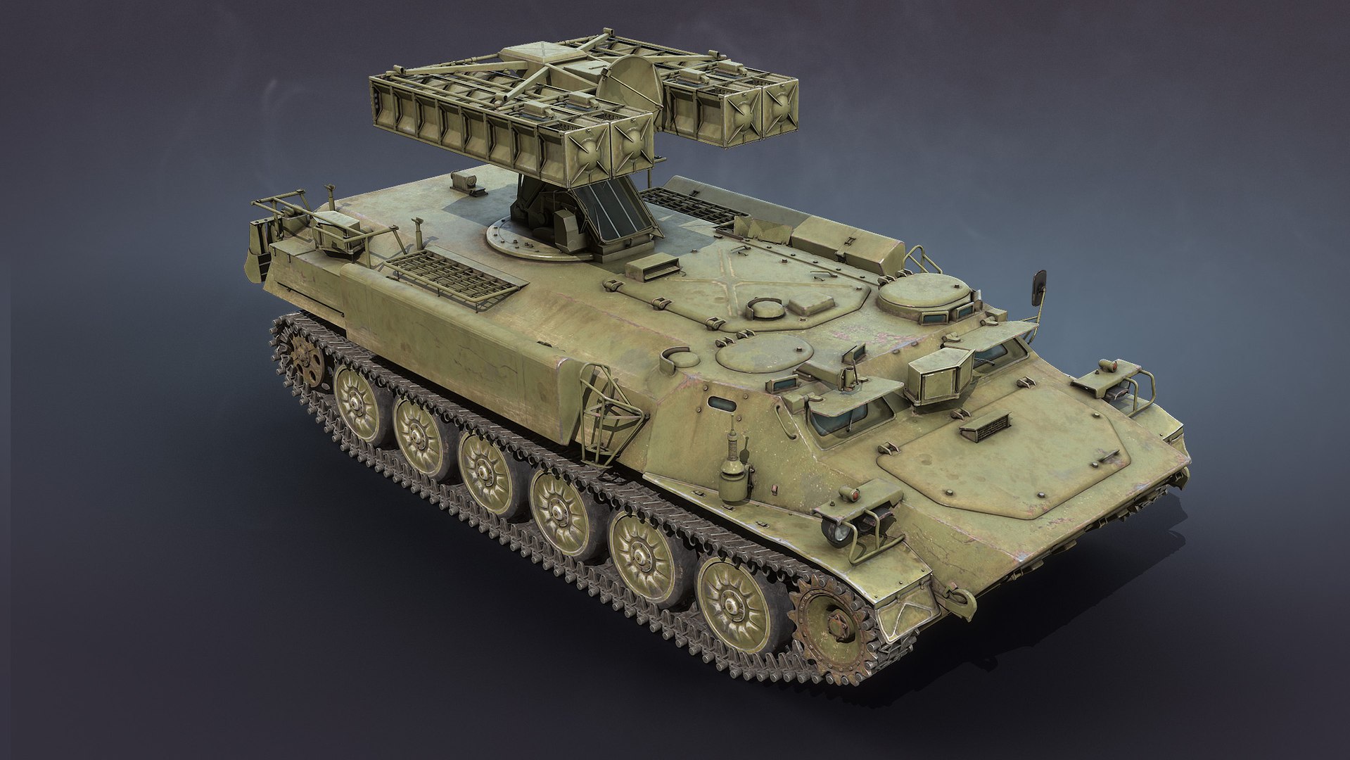 3D 9K35 Strela-10 Or SA-13 Gopher Model - TurboSquid 1773556