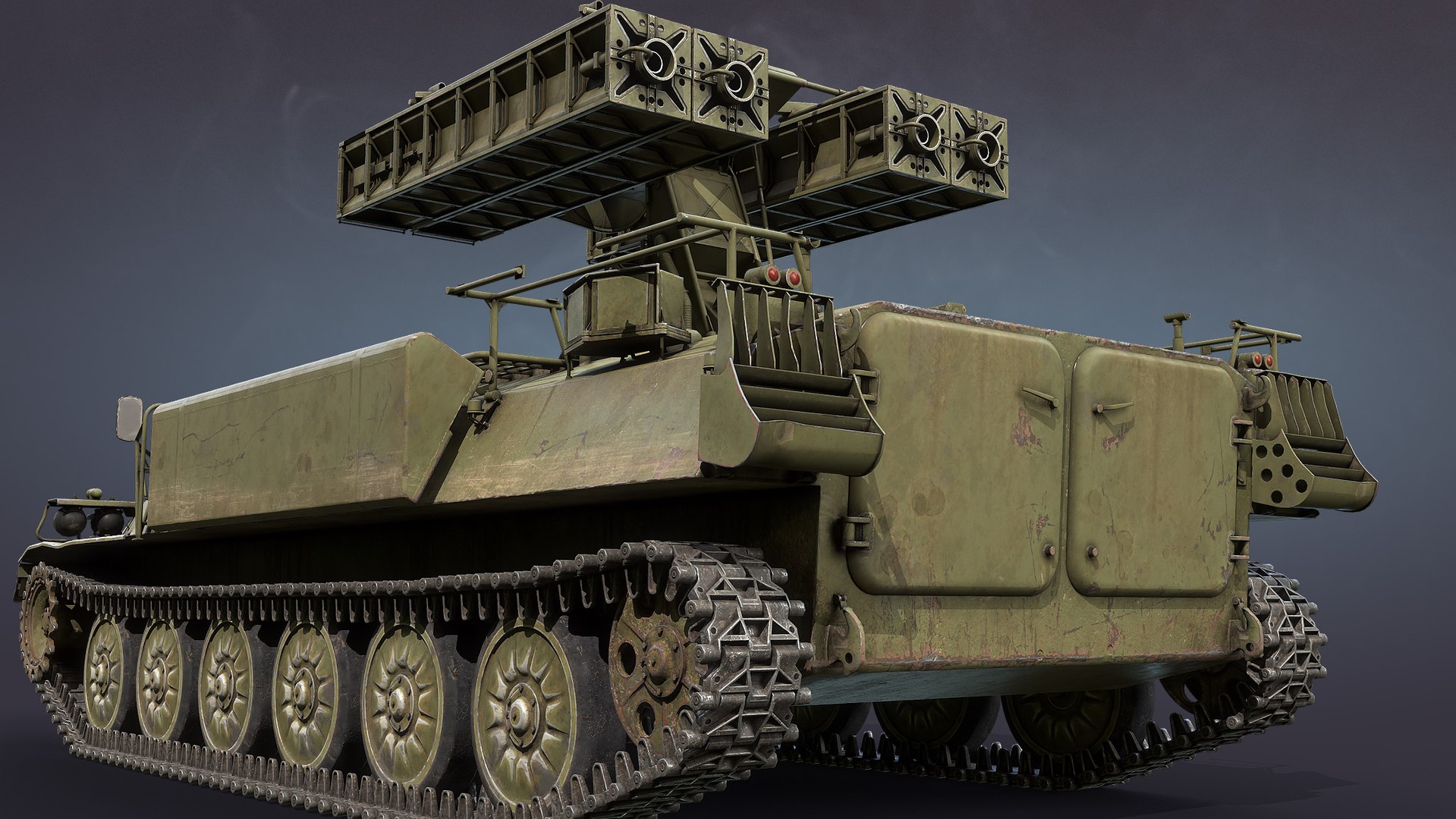 3D 9K35 Strela-10 Or SA-13 Gopher Model - TurboSquid 1773556