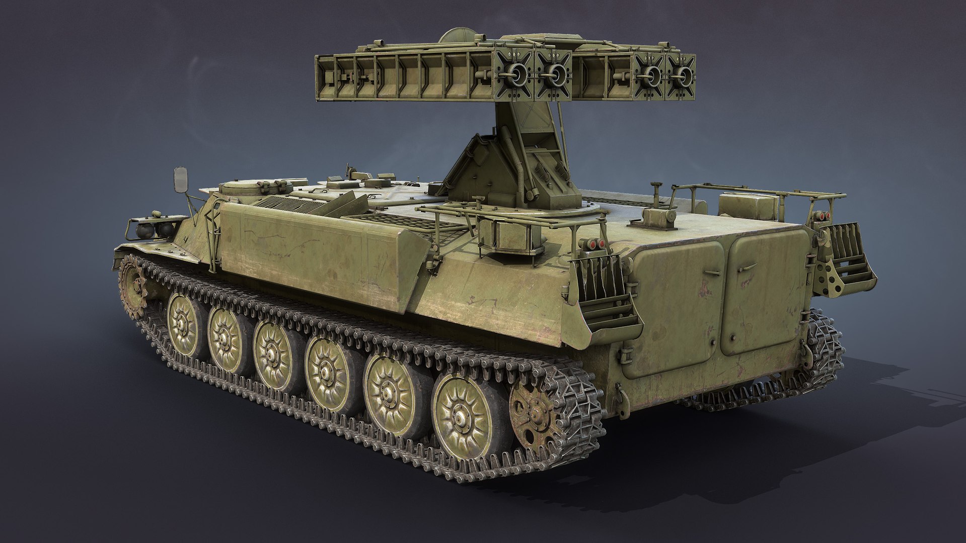 3D 9K35 Strela-10 Or SA-13 Gopher Model - TurboSquid 1773556